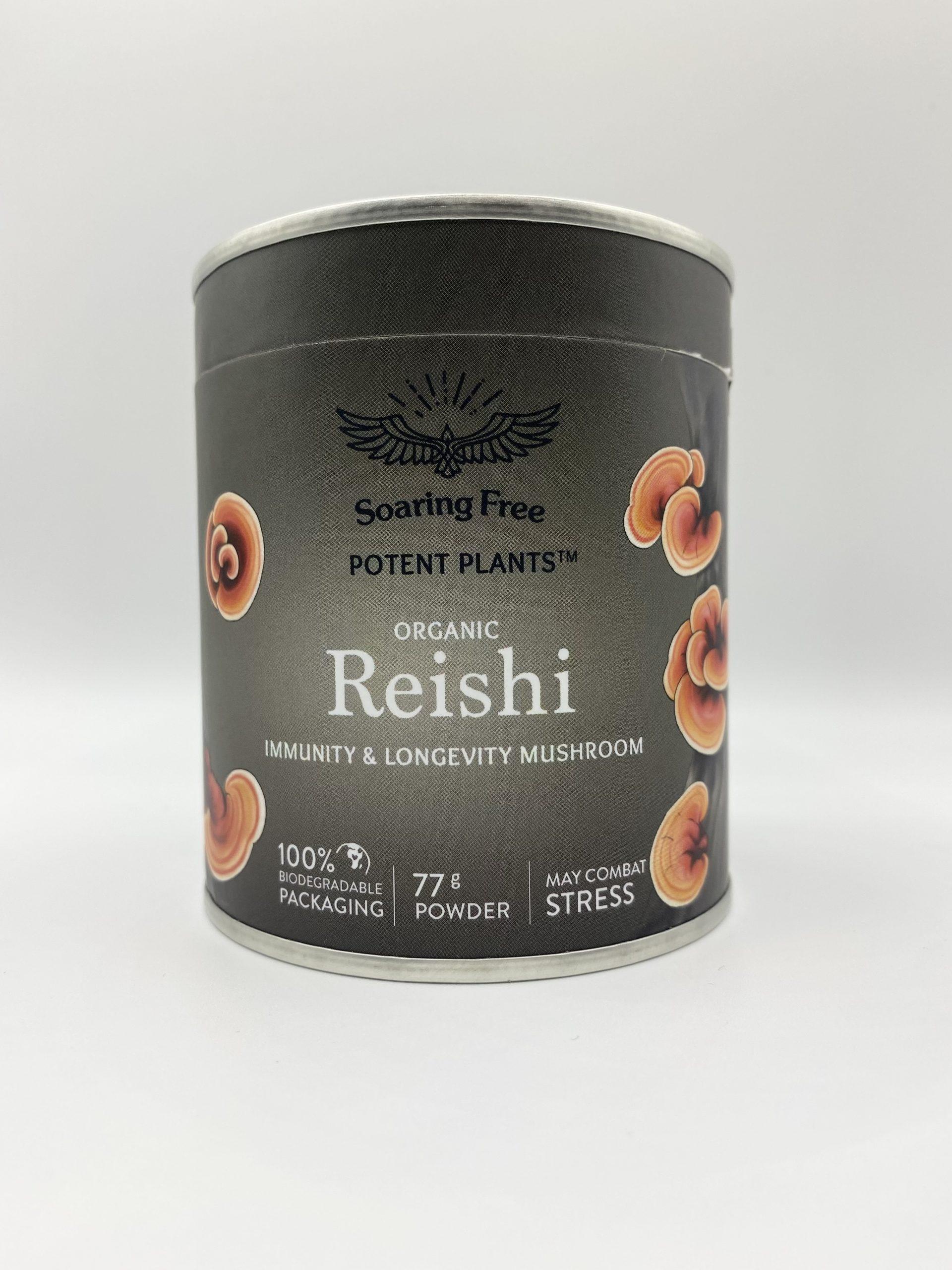 Soaring Free Potent Plants | Reishi Powder | 77g | Yan Health